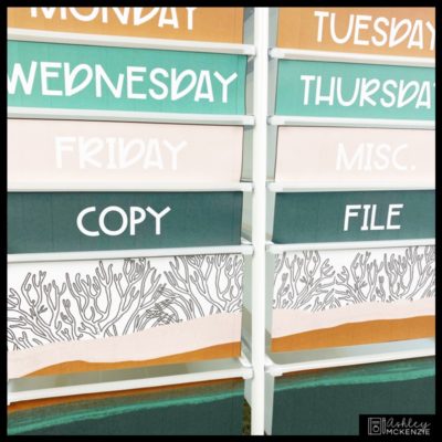 Coastal Classroom Decor - Ashley McKenzie Decor