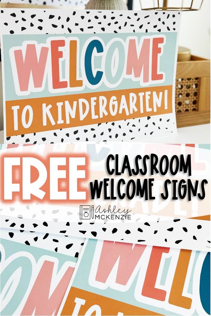 Calm Terrazzo Classroom Decor - Ashley McKenzie Decor