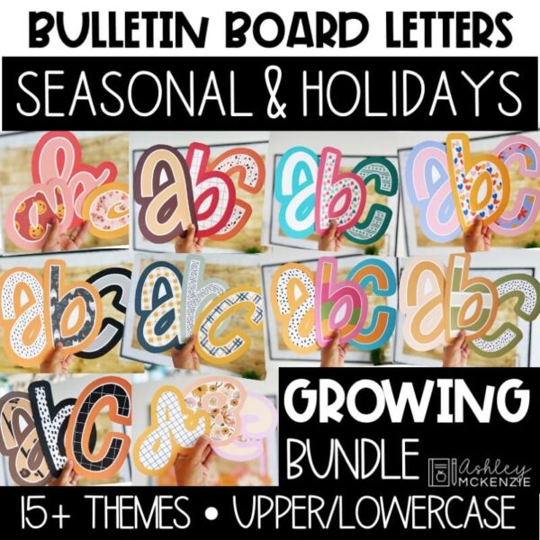 How to Use Bulletin Board Letters in Your Classroom - Ashley McKenzie Decor
