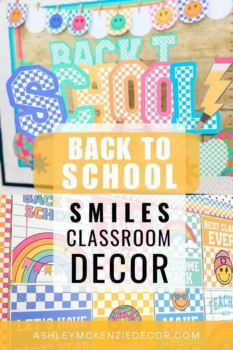 Back to School Smiles Bulletin Board Ideas